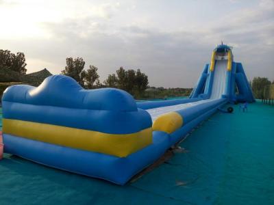 Cina Slide gonfiabile gigante commerciale all'aperto, scivolo d'acqua gonfiabile in vendita in vendita
