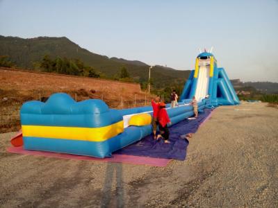 Cina Slide gonfiabile gigante commerciale all'aperto, scivolo d'acqua gonfiabile in vendita in vendita