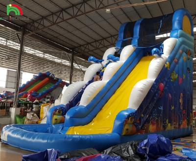 China Cheap Inflatable Cartoon Toys Bounce House Commercial Inflatable Water Slide for sale