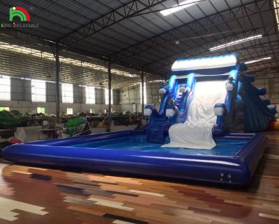 China Hot Sale Water Slide Inflatable Commercial Inflatable Water Slide with Pool Inflatable Water Slides Wholesale for sale