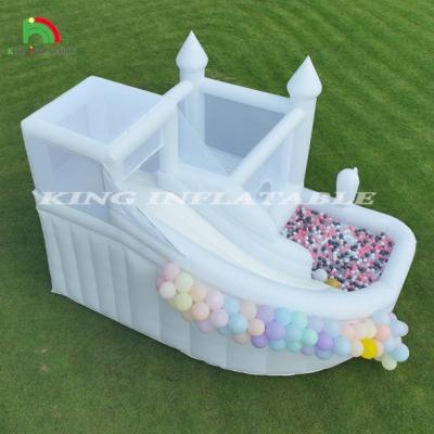 Cina Combo Bouncy Castle House Bambini Scivolo Acquatico Con Pista A Pallone in vendita