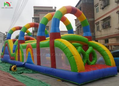 中国 商業用地障害物コース スポーツ 子供のための充気障害物ゲーム 販売のため