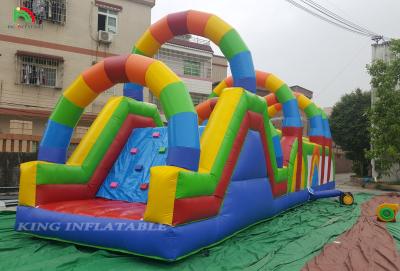 中国 商業用地障害物コース スポーツ 子供のための充気障害物ゲーム 販売のため