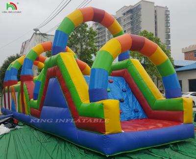 中国 商業用地障害物コース スポーツ 子供のための充気障害物ゲーム 販売のため