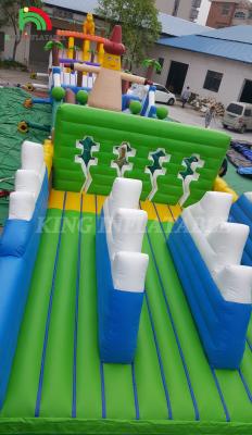 China Commercial Outdoor Inflatable Obstacle Course Challenges Adult Inflatable Obstacle Courses Bounce House Party Games for sale