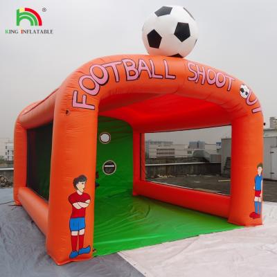 Cina Gioco di lancio di calcio gonfiabile, tiro a calcio gonfiabile. in vendita