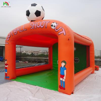Cina Gioco di lancio di calcio gonfiabile, tiro a calcio gonfiabile. in vendita