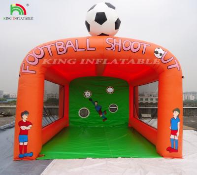 Cina Gioco di lancio di calcio gonfiabile, tiro a calcio gonfiabile. in vendita