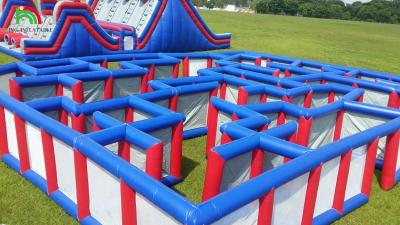 China Customized Inflatable  Obstacle Course Inflatable Maze Games Inflatable Labyrinth for sale