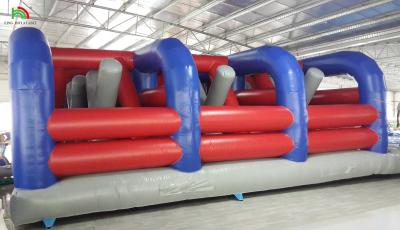 China Commercial aufblasbare Hindernisbahn Combo Bouncer Jumping Castle Sprunghaus zu verkaufen