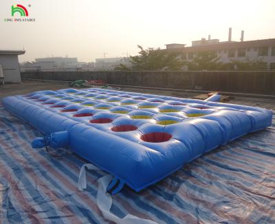 China Fora Yellow Challenge Inflatable Meltdown Desporto Jogo Com Máquina Rotativa à venda