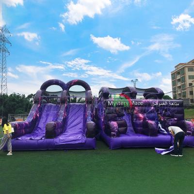 Cina Attività Sportive Commerciali all'aperto per Adulti Gonfiabile Percorso a Ostacoli Gonfiabili per Bambini in vendita