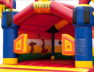 Cina Castello di salto gonfiabile dei bambini giganti con la m. di Eagle e della porta 6,6 x 5,0 in vendita