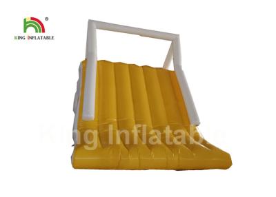 China Lake Sea Water Park Games Inflatable Floating Water Slide For Commercial for sale
