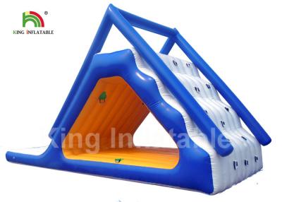 China Lake Sea Water Park Games Inflatable Floating Water Slide For Commercial for sale