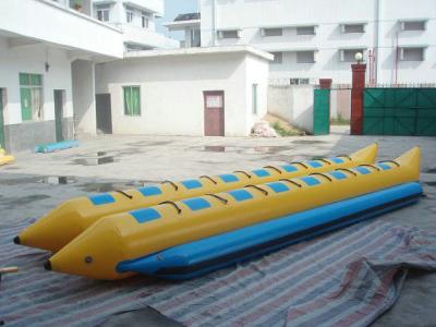 China Sea / Lake Inflatable Banana Boat Single Line For Outdoor Entertainment for sale