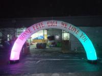 China LED Lighting Inflatable Arches for sale