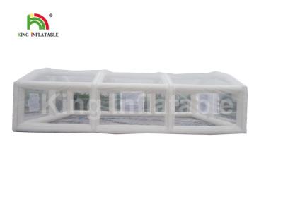 China Trade Show Folding Transparent Inflatable Event Tent With Logo Printing Fire - Retardant for sale