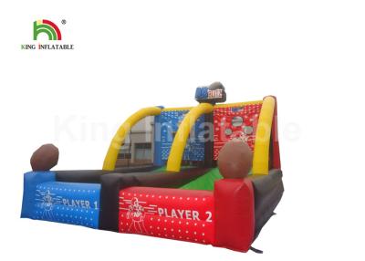 China Customized Basketball Shooting Inflatable Sports Games For Adults CE / UL Approved for sale