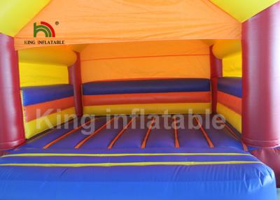 China castelo de salto inflável do palhaço comercial alaranjado de 4*4m para o partido e o evento à venda