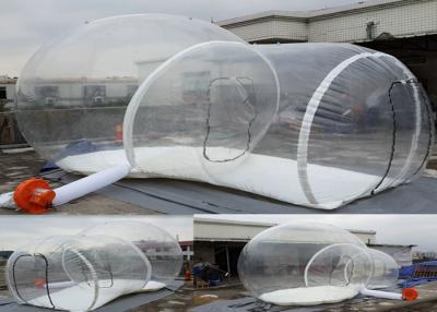 China 1.0mm PVC Clear Inflatable Bubble Tent / Camping Tent for Family Party 4m Dia for sale