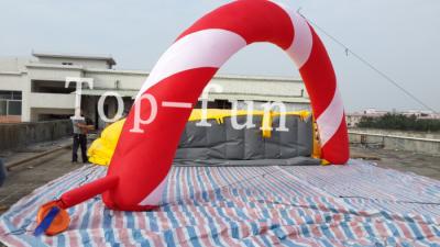 Cina Bello arco gonfiabile di Clolorful dell'arcobaleno per la pubblicità o l'evento in vendita