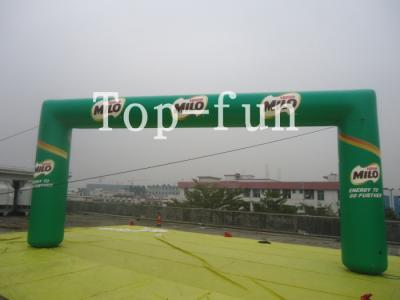 China Large Grenn Inflatable Entrance Arch / Big Inflatable Arch For Rental / Inflatable Arch Pric China for sale