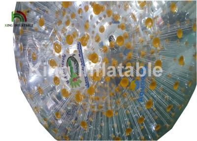 China Bola inflável hermética de Zorb, bolas do amortecedor do corpo do PVC do diâmetro 1.0mm de 3m à venda