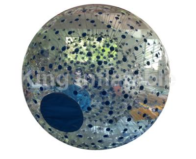 China Blauw Duurzaam Volwassen Opblaasbaar Gras die Zorb-Bal met Aangepast Embleem Rolling Te koop
