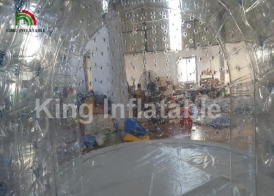 Cina tenda trasparente di evento del diametro di 8m chiara con il tunnel/la tenda partito della cupola in vendita