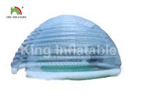 China Waterproof 1.0mm PVC Inflatable Dome Bubble Tent Double Layers Structure for sale