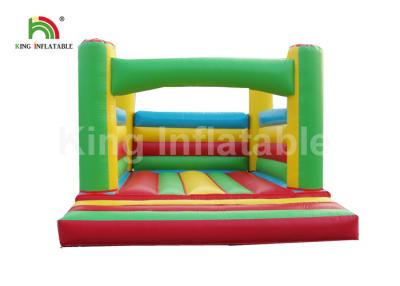 Cina Castello di salto gonfiabile materiale variopinto del PVC di 4m * di 6 con il ventilatore per affitto in vendita