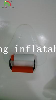 Cina giocattolo gonfiabile verde/bianco di 3m x di 4m dell'acqua/mini iceberg del PVC per il parco dell'acqua in vendita