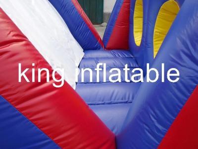 Cina Corsa ad ostacoli gonfiabile all'aperto del parco di divertimenti dei bambini giganti gonfiabili del PVC in vendita