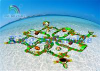 China Lake Sea Floating Obstacle Course / Inflatable Water Park Games For Resort for sale