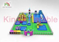China Custom Outdoor Multitheme Inflatable Water Slide Park For Play Centre for sale