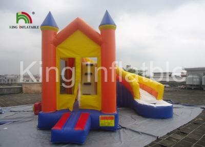 China Poco tobogán acuático inflable combinado lindo de la casa del salto de la despedida para la diversión de la diapositiva de los niños en venta