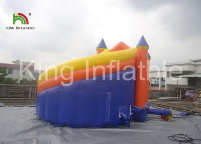 China Poco tobogán acuático inflable combinado lindo de la casa del salto de la despedida para la diversión de la diapositiva de los niños en venta