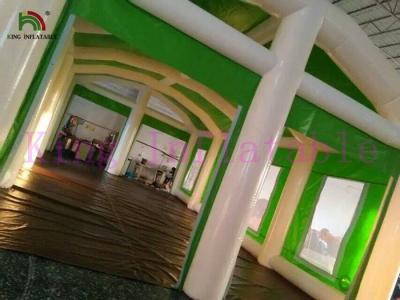 China Green / White Waterproof Giant Inflatable Event Tent Easy Set Up And Dismantle for sale