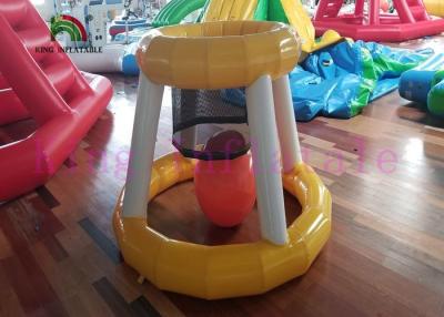 China Colorful Sea Animal Theme Durable PVC Blow Up Water Park With Slide / Pool / Water Toys for sale