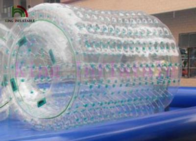 China Transparent Inflatable Water PVC Rolling Toy For Sea / Lake / Swimming Pools for sale