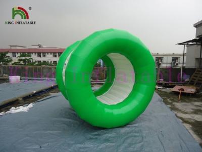 China Pvc-Stuk speelgoed van het Geteerd zeildoek het Opblaasbare Water, Water Rolling Buis voor Commercieel Te koop
