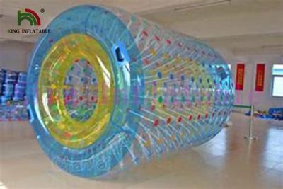 China Outdoor Rolling Commercial Inflatable Water Toy , Rolling Balls 2.8m Long * 2.4m Dia for sale