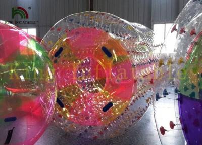 中国 習慣1.0mmポリ塩化ビニール/TPUの爆発水おもちゃ、透明な水円柱ローラー 販売のため