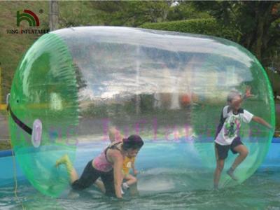 China Transparent Durable 1.0mm PVC / PTU Inflatable Water Toy For Rental Or Hire for sale