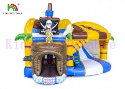 Cina Colore di salto gonfiabile dell'OEM del castello del pirata del PVC di abitudine 0.55mm per gli adulti ed i bambini in vendita