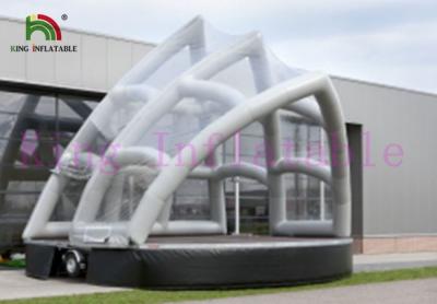 Cina Tenda gonfiabile bianca di evento del PVC con forma del teatro dell'opera di Sydney ed il tetto trasparente in vendita