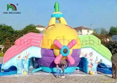Cina Stampa variopinta di Digital dell'acquascivolo gonfiabile sottomarino per i bambini in vendita