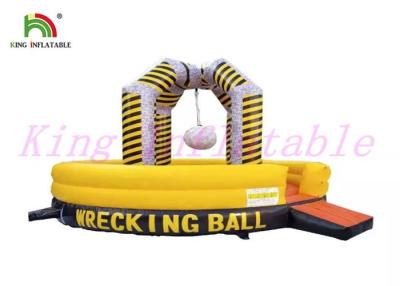 Cina Gioco commerciale gonfiabile di sport di esplosione di Wrecking Ball di alta durevolezza per affitto in vendita