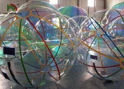 Cina Camminata gonfiabile variopinta su misura della banda al minuto sul PVC di Platone 1.0mm delle palle dell'acqua in vendita